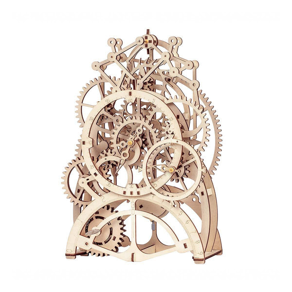 Puzzloria | Temporal Craftsman Functional Wooden Pendulum Clock Kit