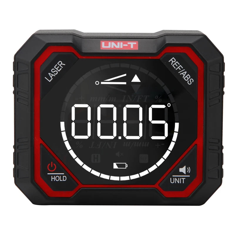 UNI-T Digital Inclinometer Magnetic Portable Angle Meter Finder | Laser ...